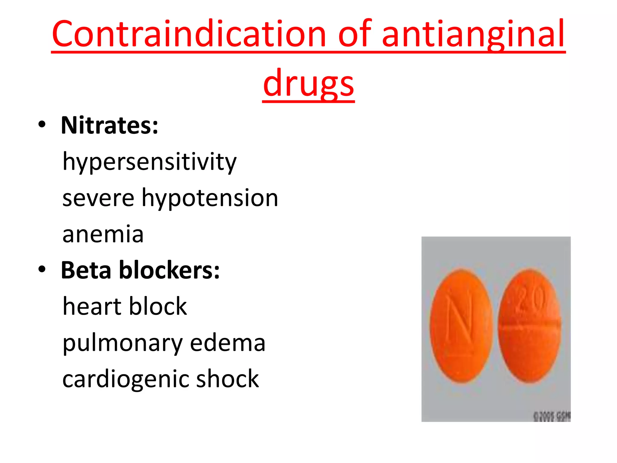 Antianginal drug | PPTX