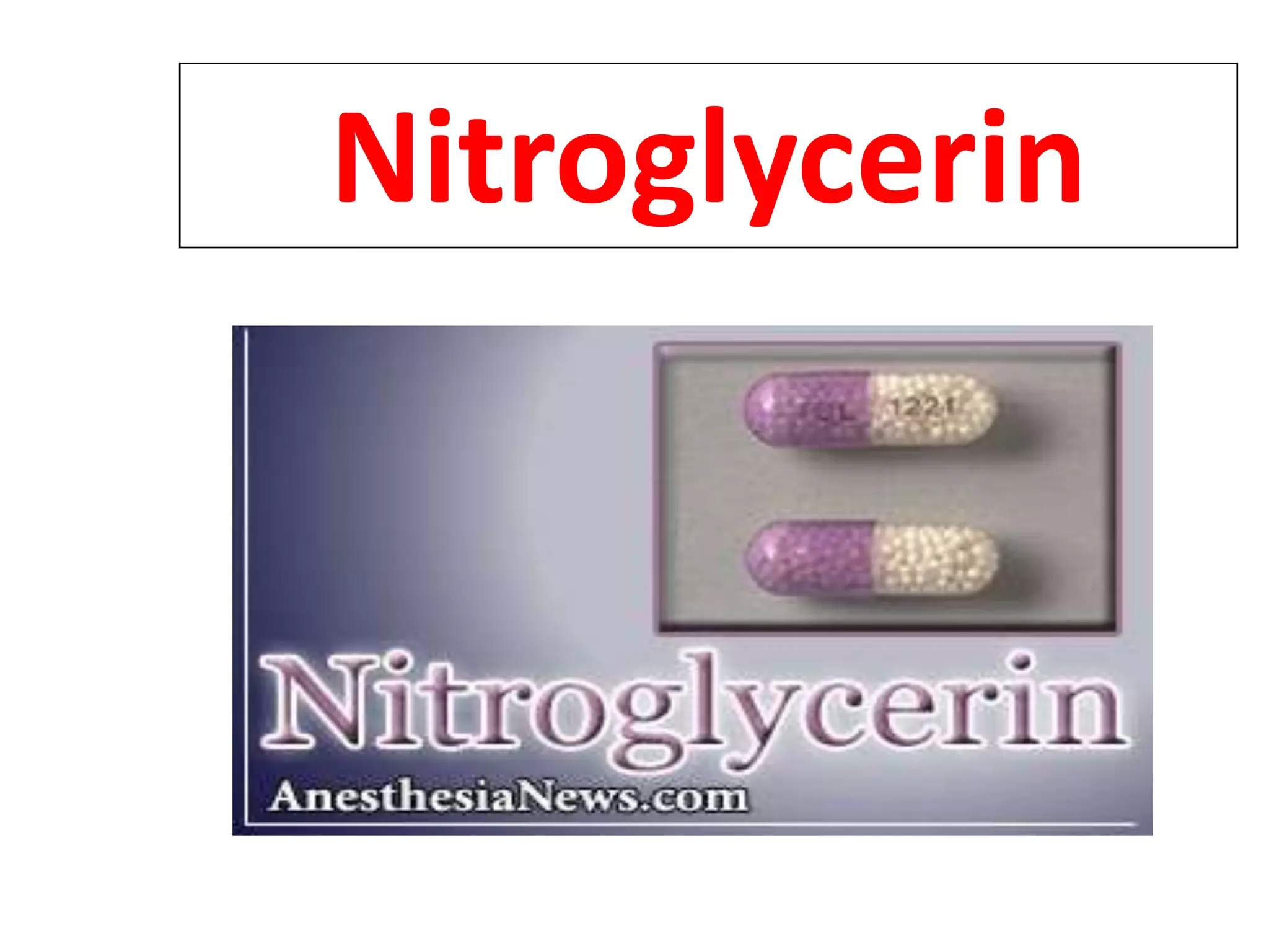 Antianginal drug | PPTX