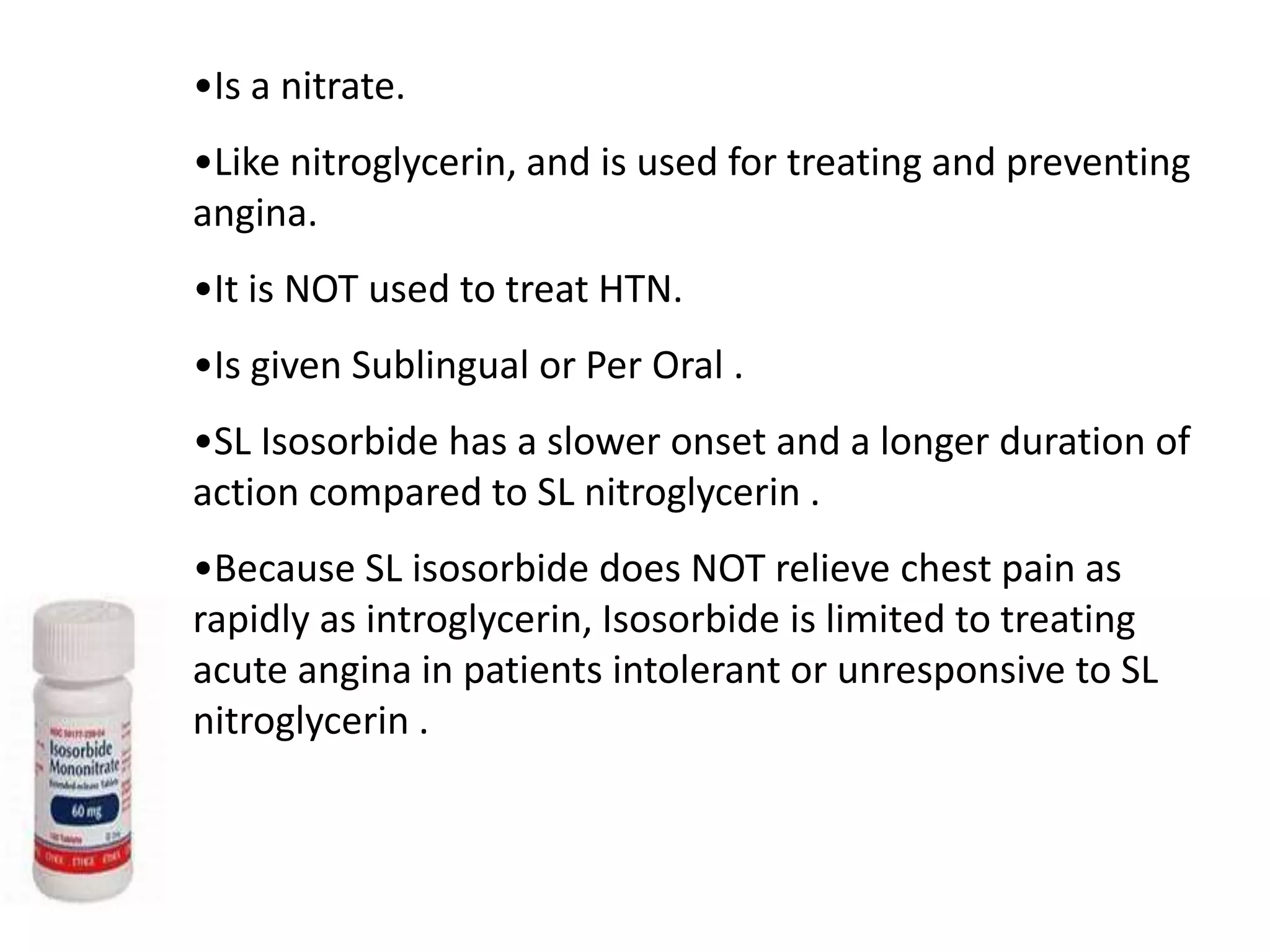 Antianginal drug | PPTX