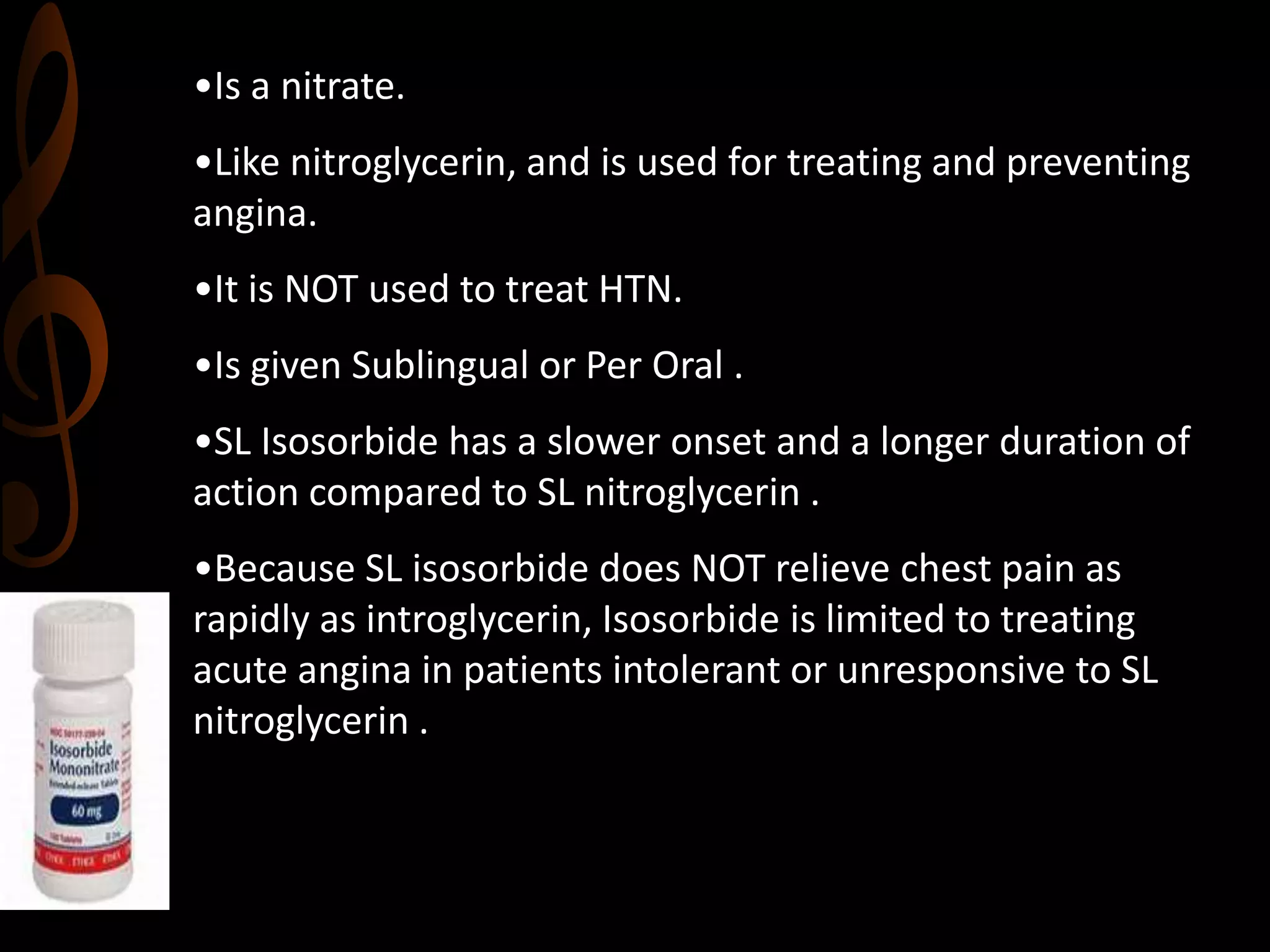Antianginal drug | PPTX