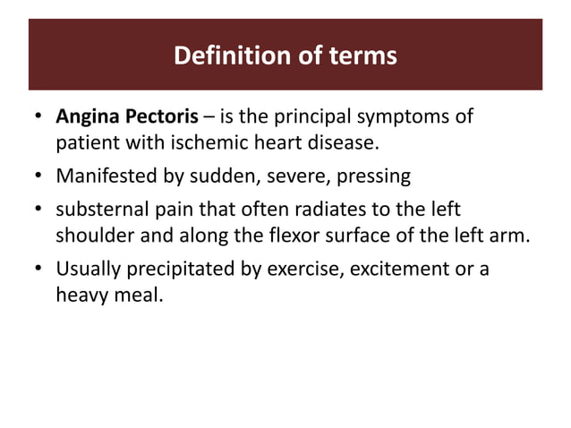 Anti Anginal Drugs and its side affect and uses | PPT