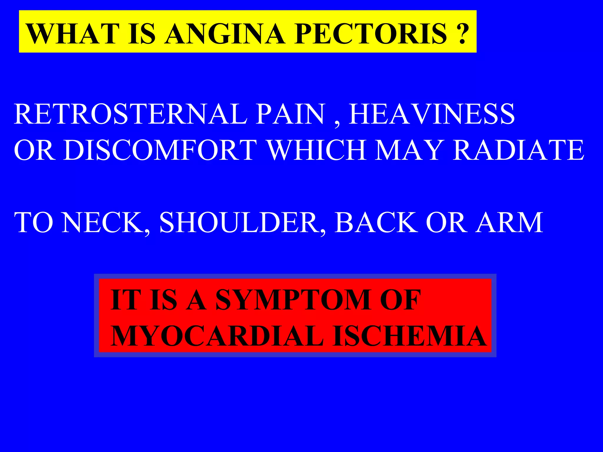 Anti anginal drugs | PPT