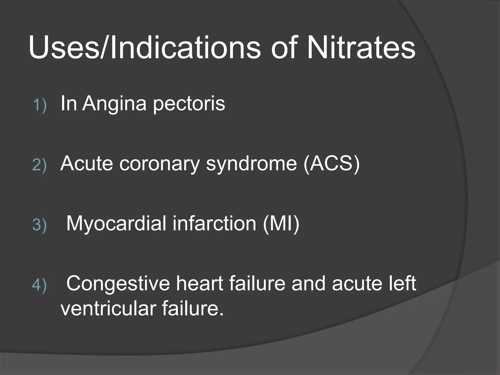 Antianginal drugs | PPT
