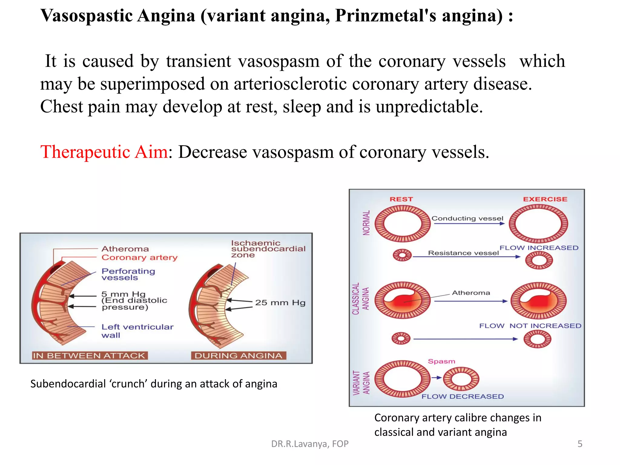 Antianginal drugs | PPT