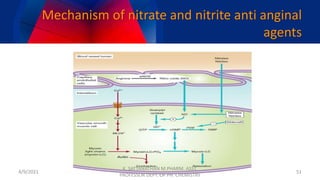 Anti anginal drugs | PPTX