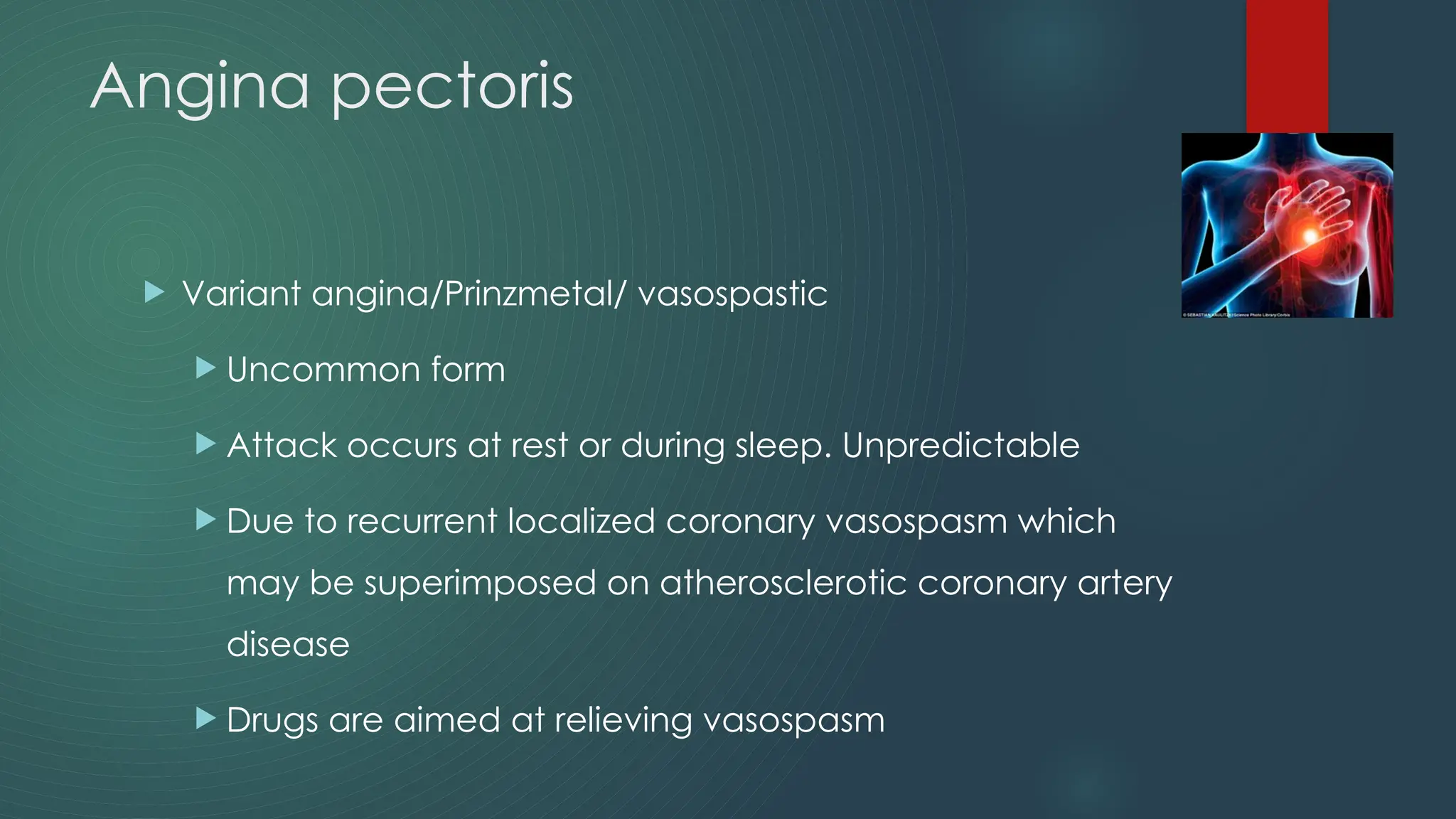 Pharmacology: Drugs used in Angina pectoris | PPTX