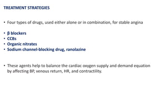 Pharmacology - Treatment used in angina.pdf