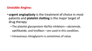 Pharmacology - Treatment used in angina.pdf