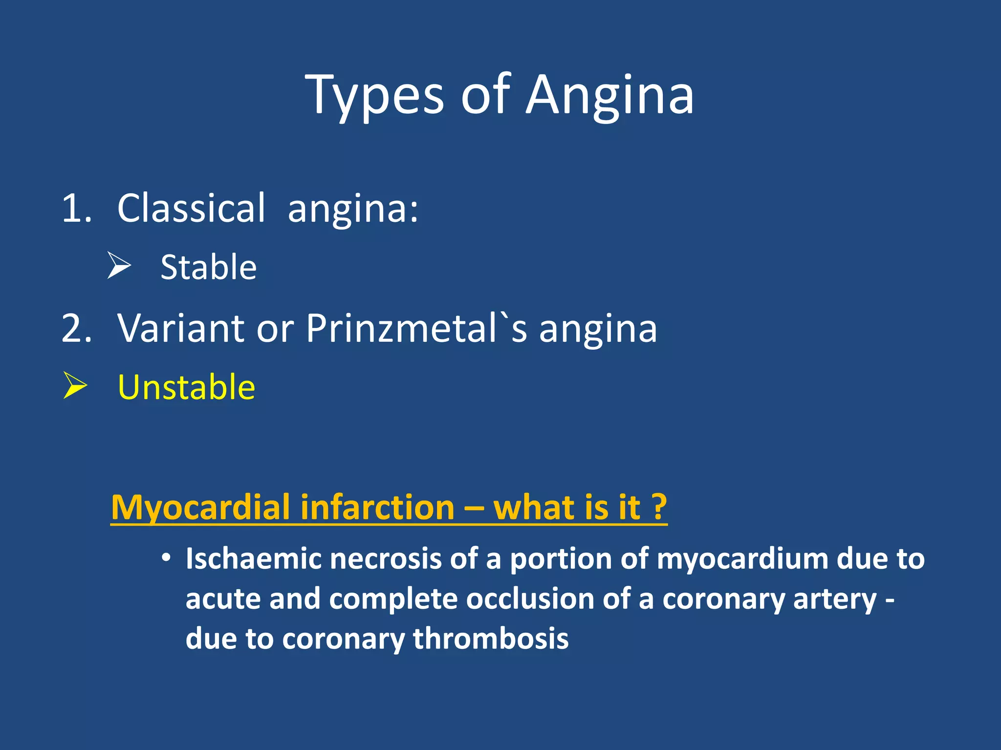Antianginal drugs and drugs used in ischaemia - drdhriti | PPTX