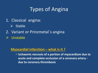 Antianginal drugs and drugs used in ischaemia - drdhriti | PPTX