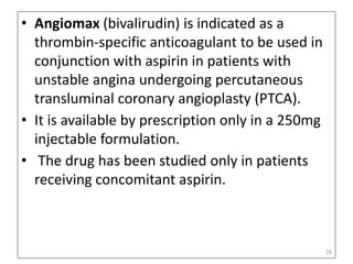 Antianginal drugs jithin | PPT