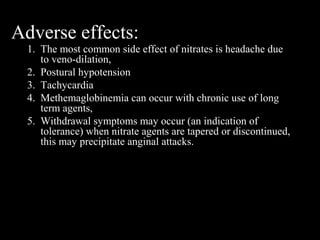 Antianginal lecture | PPT