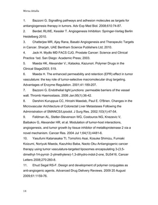 Antiangiogenesis Tumor Therapy: A Review of Literature | PDF