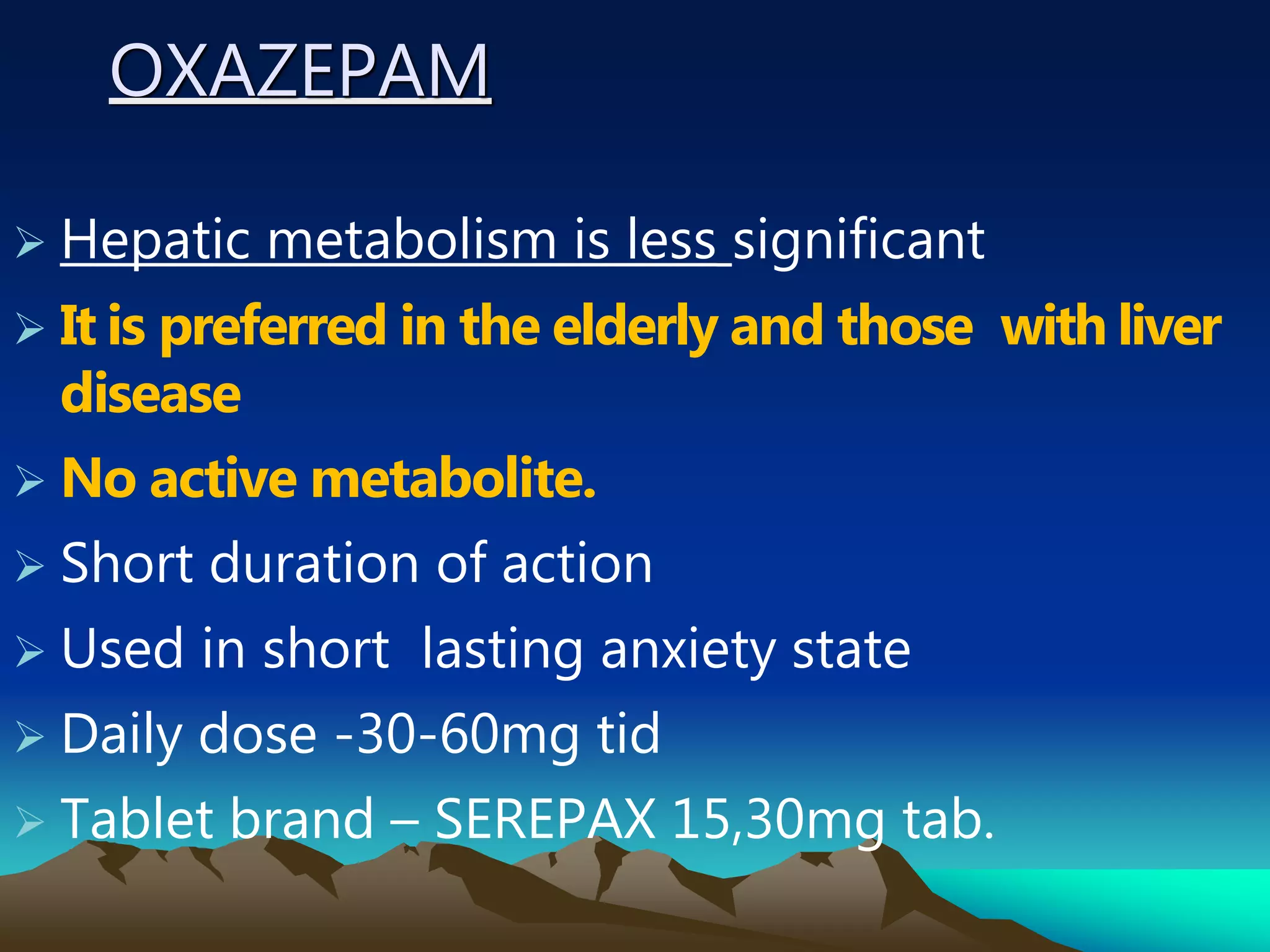 Antianxietydrugs 160402025443 | PPTX