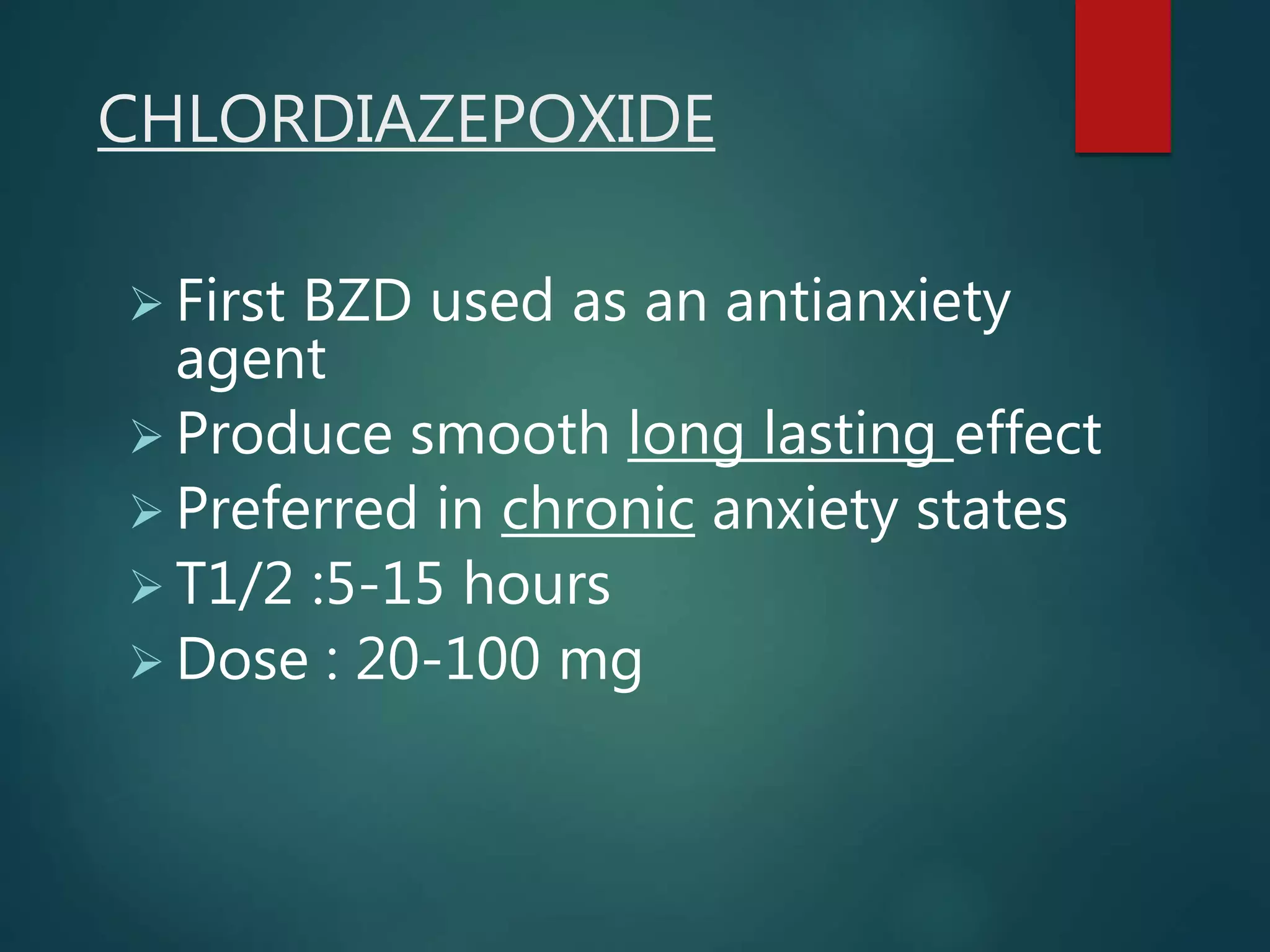 Anti-anxiety drugs | PPTX