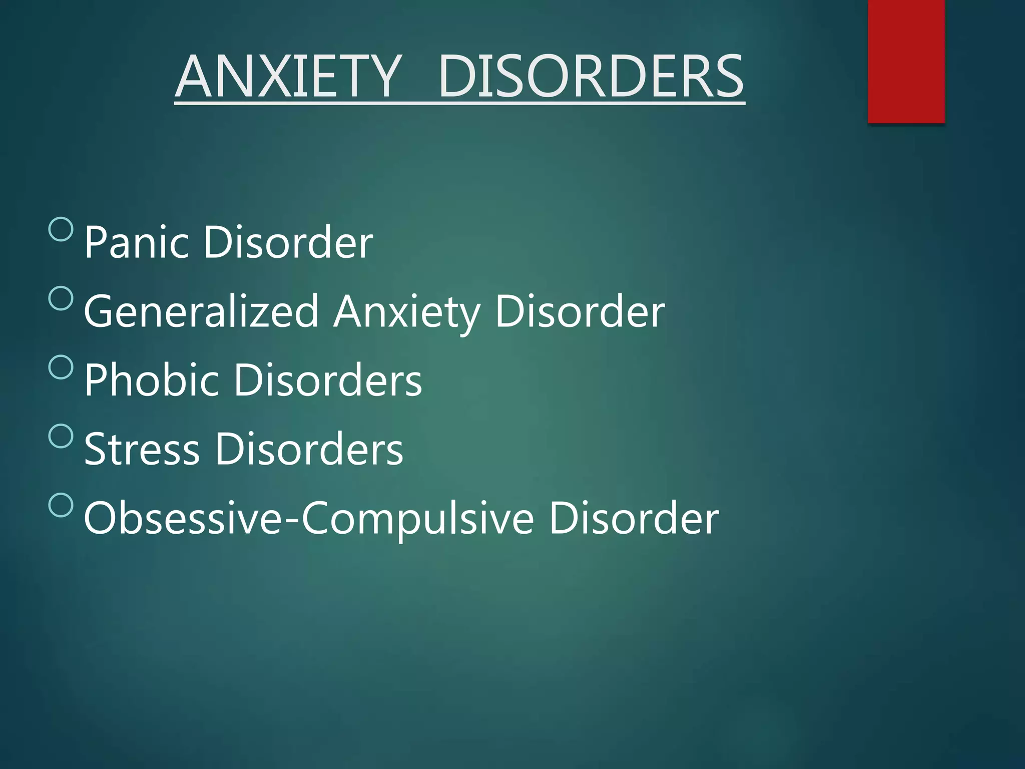 Anti-anxiety drugs | PPTX