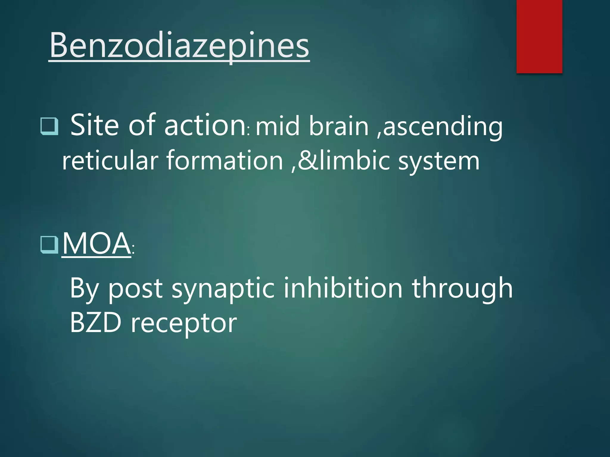 Anti-anxiety drugs | PPTX