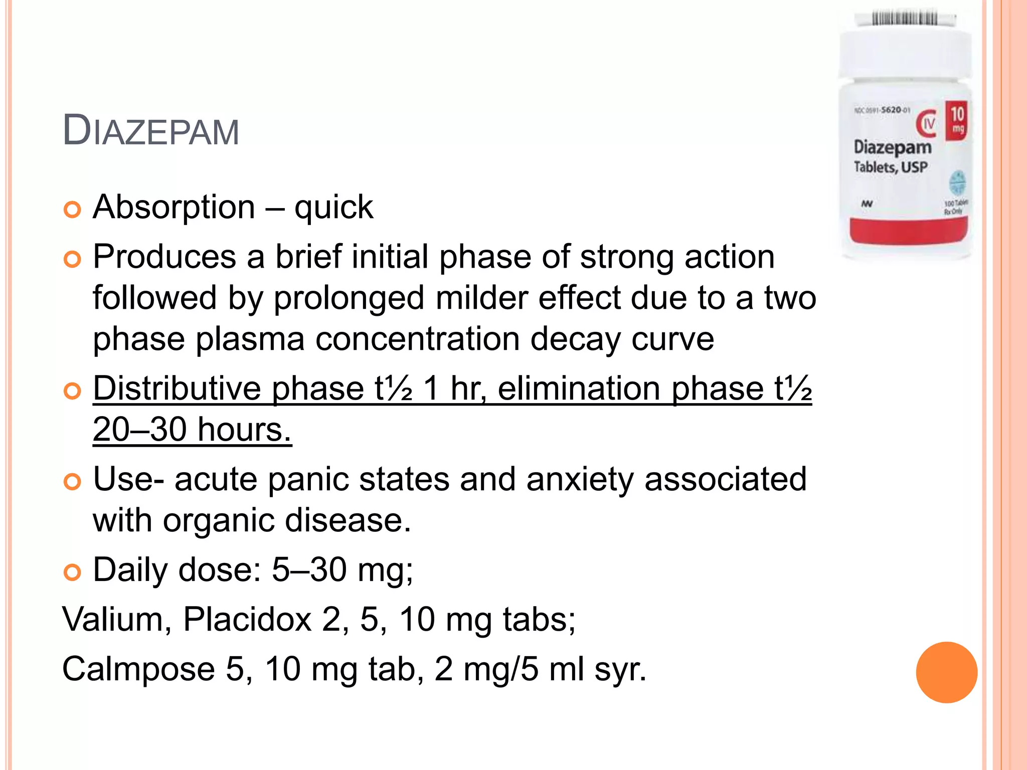 Antianxiety drugs pharmacology | PPTX