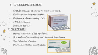 AntiAnxiety Drugs .pptx