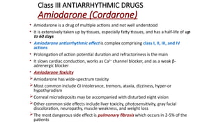 ANTIARRHYTHIMIC DRUG AGENTS IN MANAGEMENTOF HEARTCONDITION.pptx