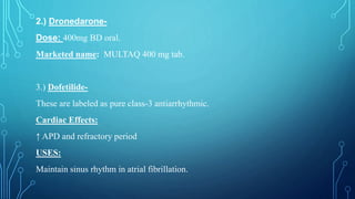 Antiarrhythmia | PPT
