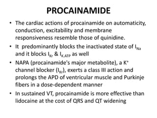 Antiarrhythmics | PPT