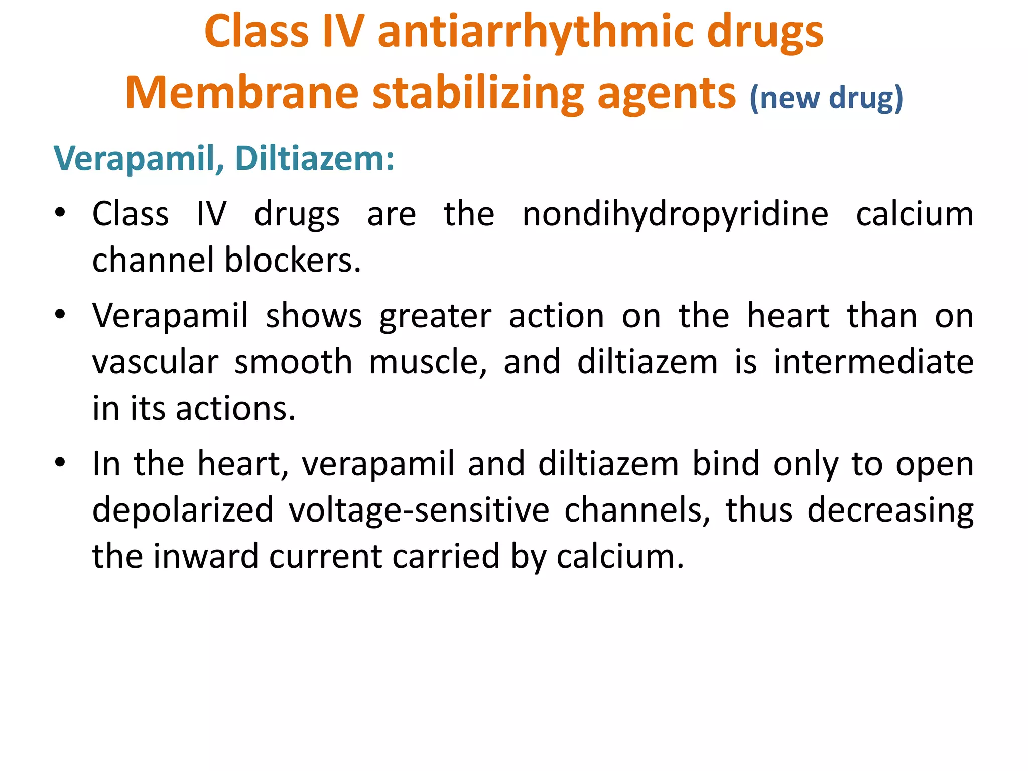 Antiarrhythmic agent | PPTX