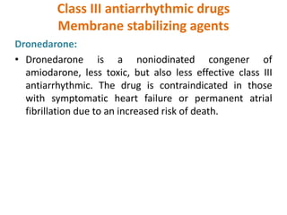 Antiarrhythmic agent | PPTX