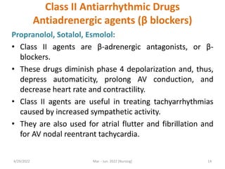 Antiarrhythmic agent.pptx