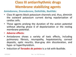 Antiarrhythmic agent.pptx
