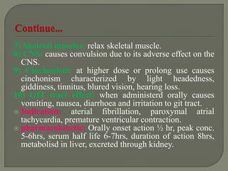 Antiarrhythmic drug | PPT