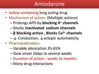 antiarrhythmic drug - by AHS Gowtham sap | PPT