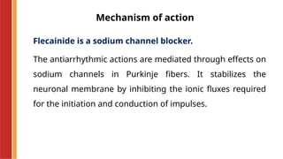 Antiarrhythmic drug PPT Cardiology Arrhythmia | PPTX