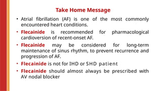 Antiarrhythmic drug PPT Cardiology Arrhythmia | PPTX