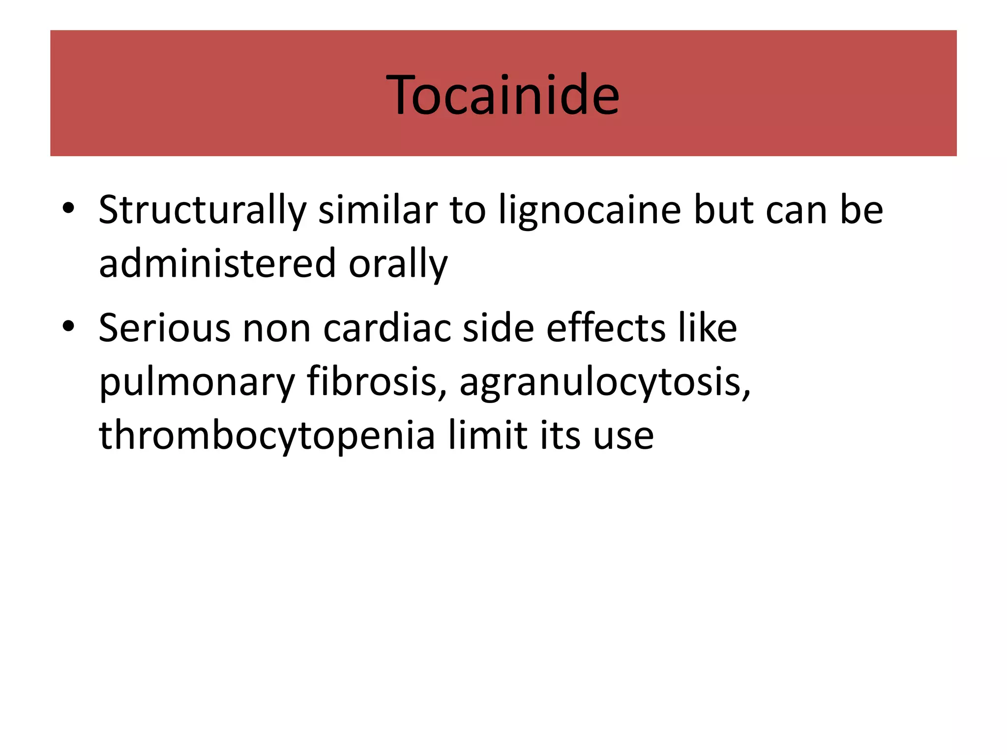 Antiarrhythmic drugs | PPTX