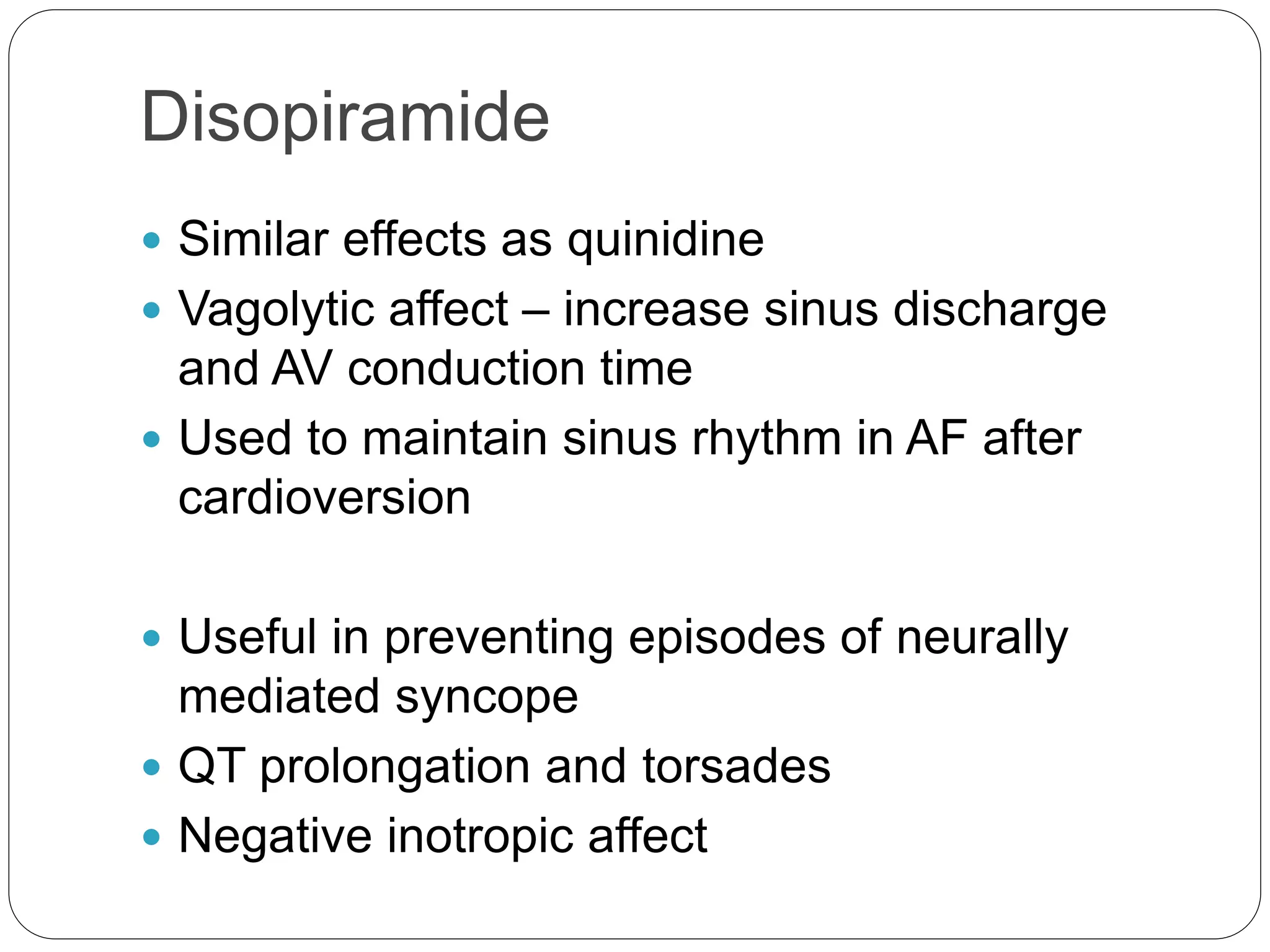 Antiarrhythmic drugs | PPTX | Heart and Cardiovascular Diseases ...