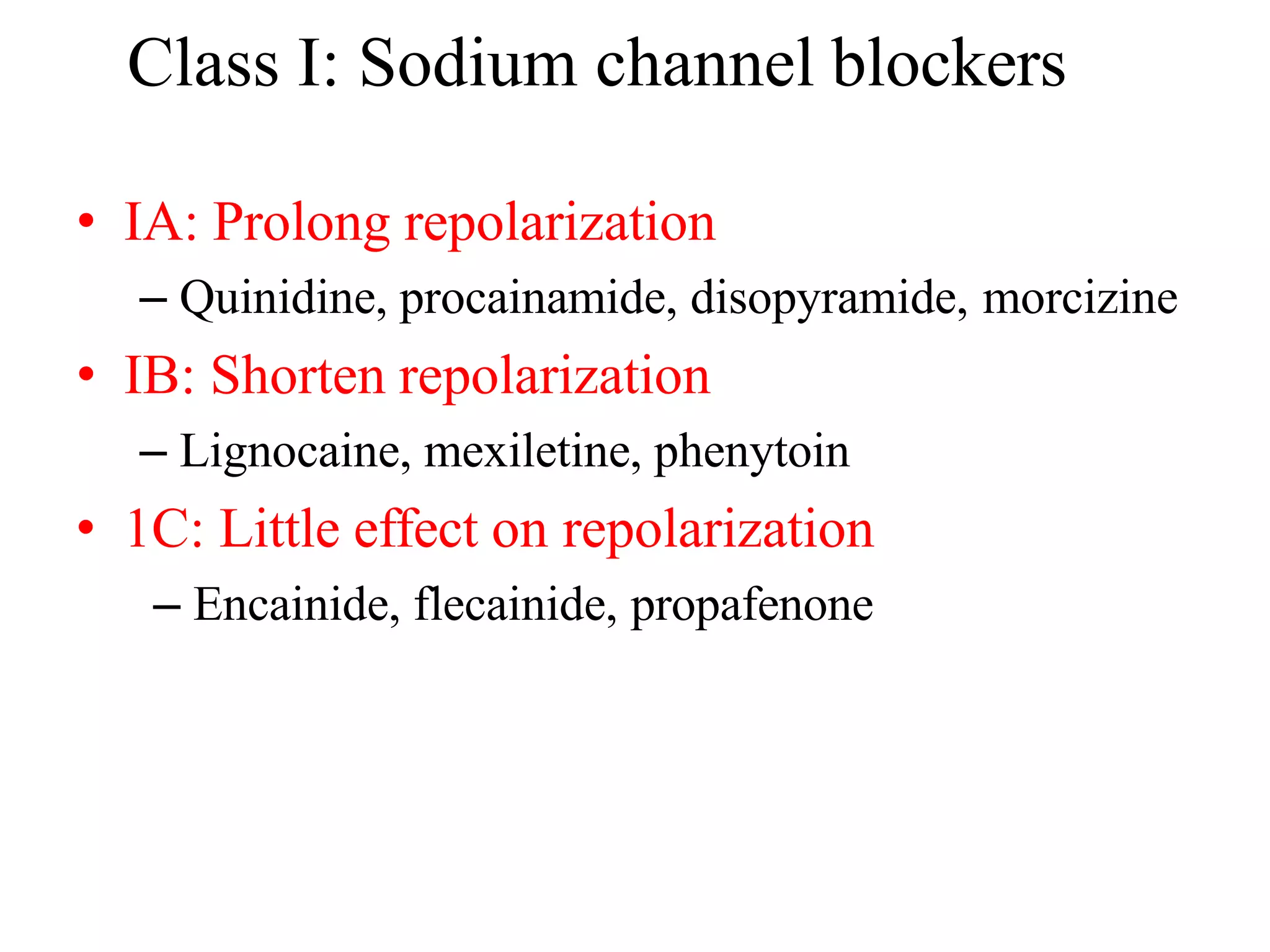 Antiarrhythmic drugs | PPTX