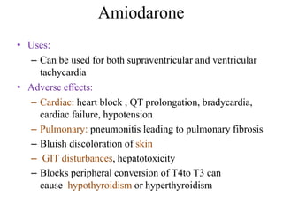 Antiarrhythmic drugs | PPTX