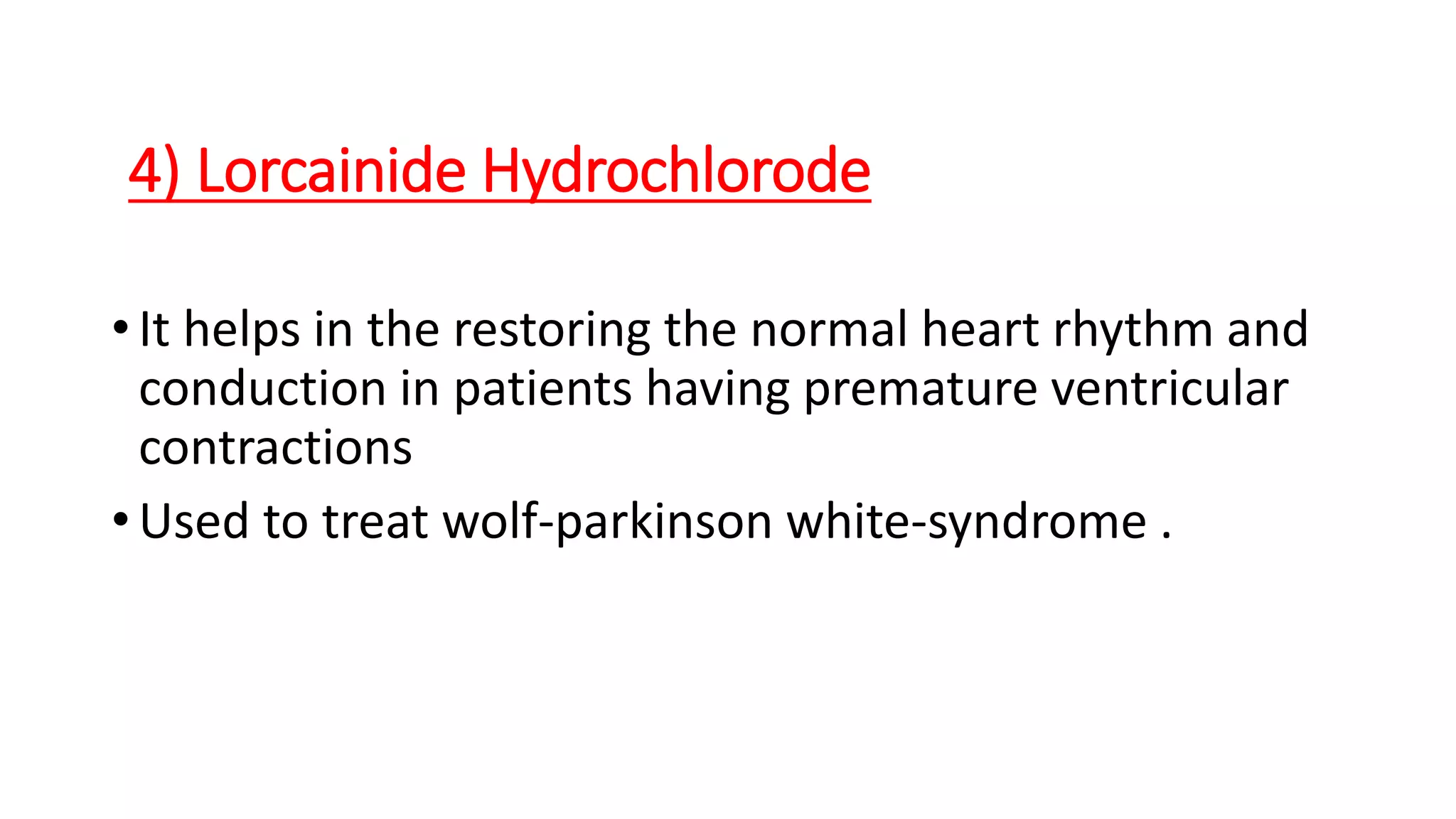 Antiarrhythmic drugs | PPTX