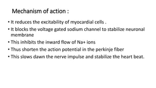 Antiarrhythmic drugs | PPT