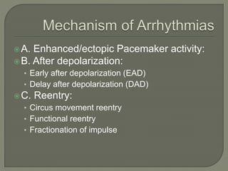 Drugs Used in the Treatment of Arrhythmia | PPTX