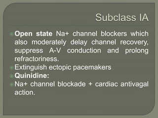 Drugs Used in the Treatment of Arrhythmia | PPTX