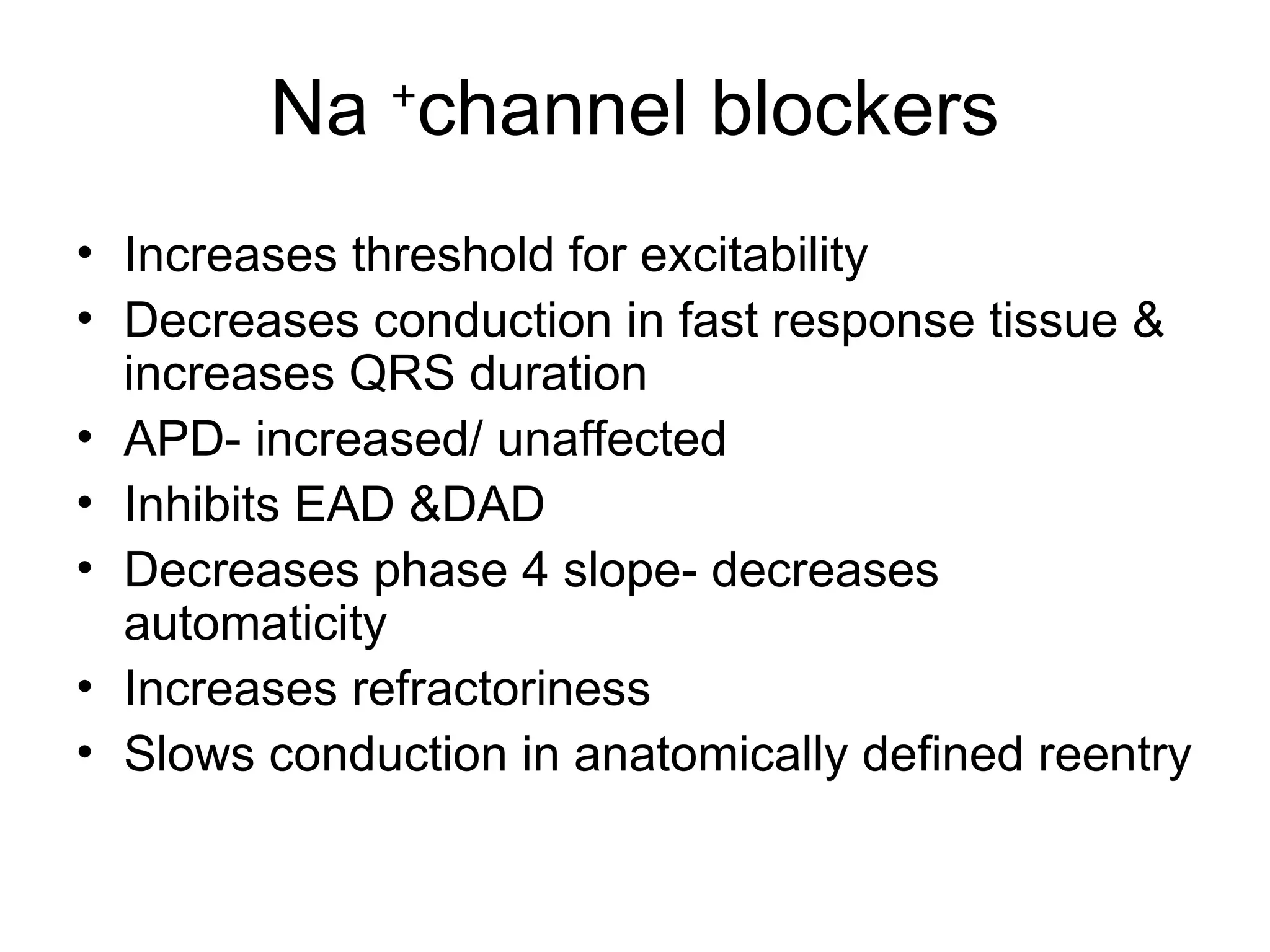Antiarrhythmic drugs for medical students | PPT
