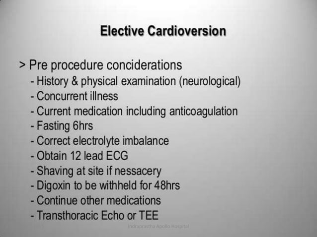 Antiarrhythmic drugs & Anaesthesia for Cardioversion | PPTX