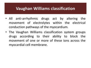 Antiarrhythmic Drugs and its side effect.pptx