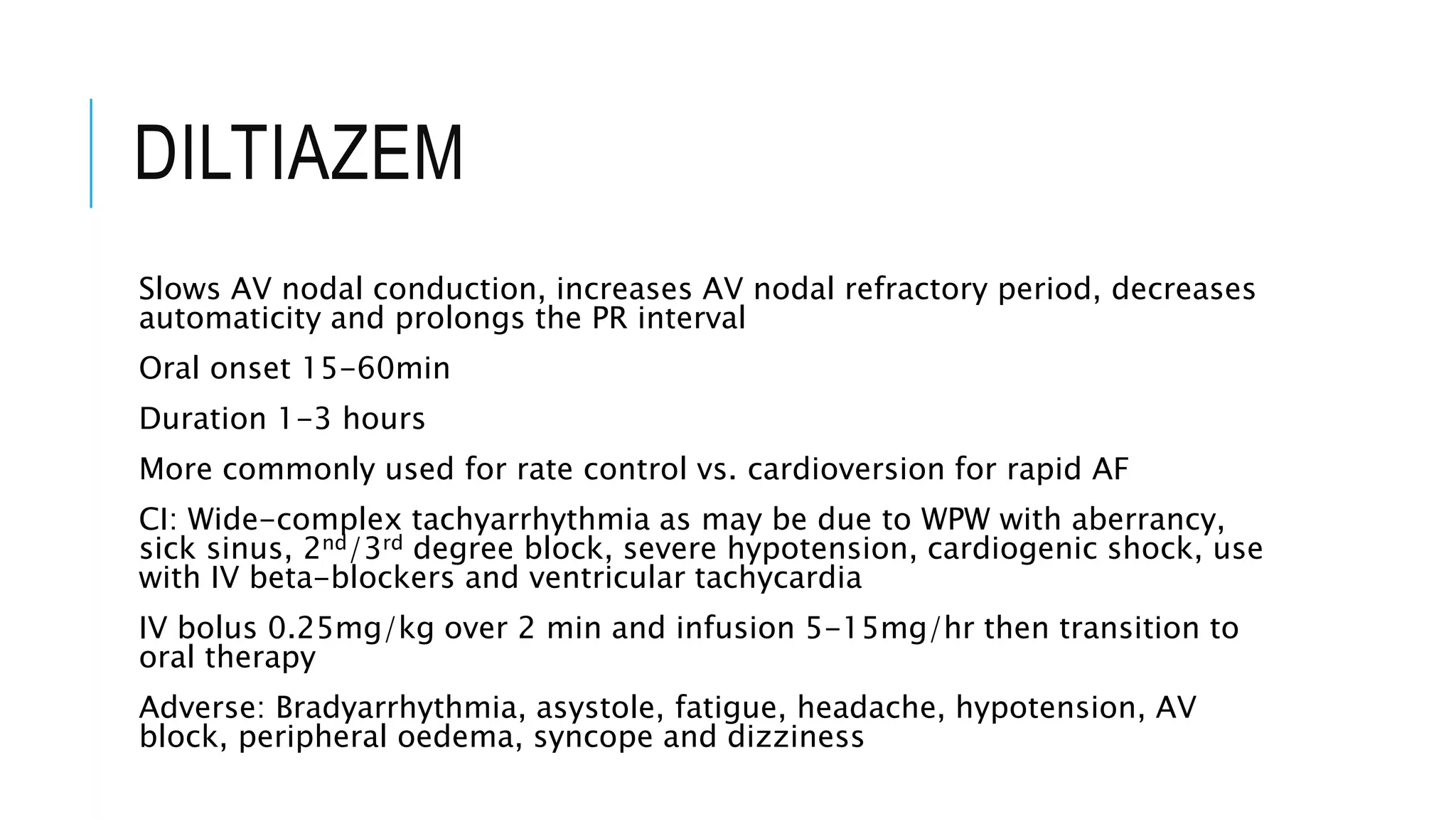 Antiarrhythmics | PPTX