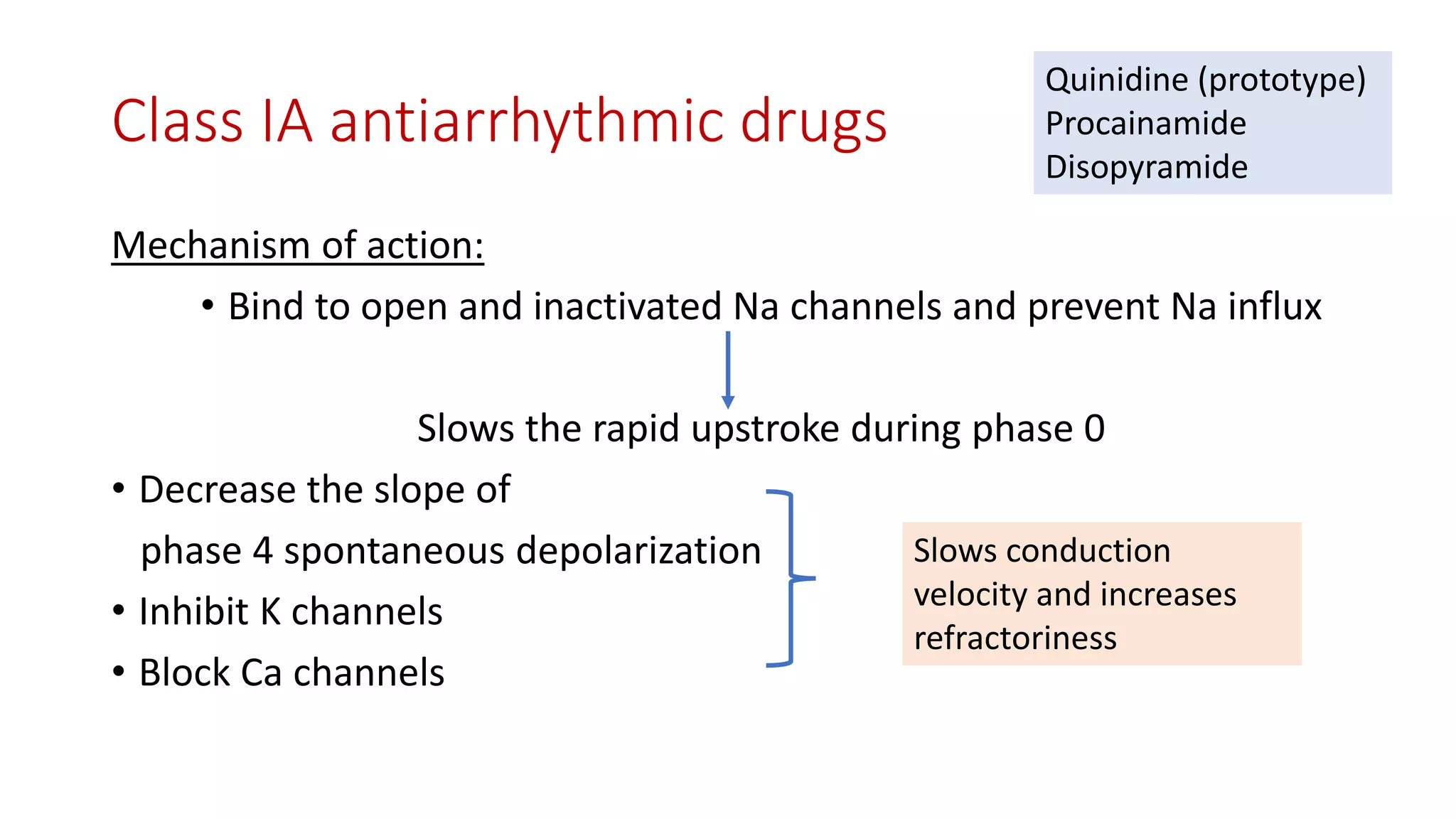 Antiarrhythmics | PPTX