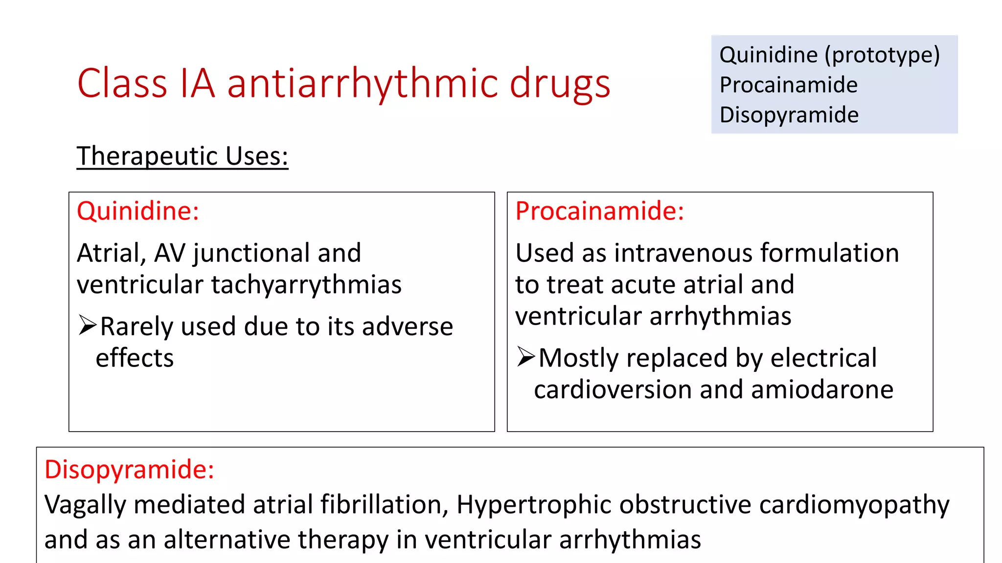 Antiarrhythmics | PPTX