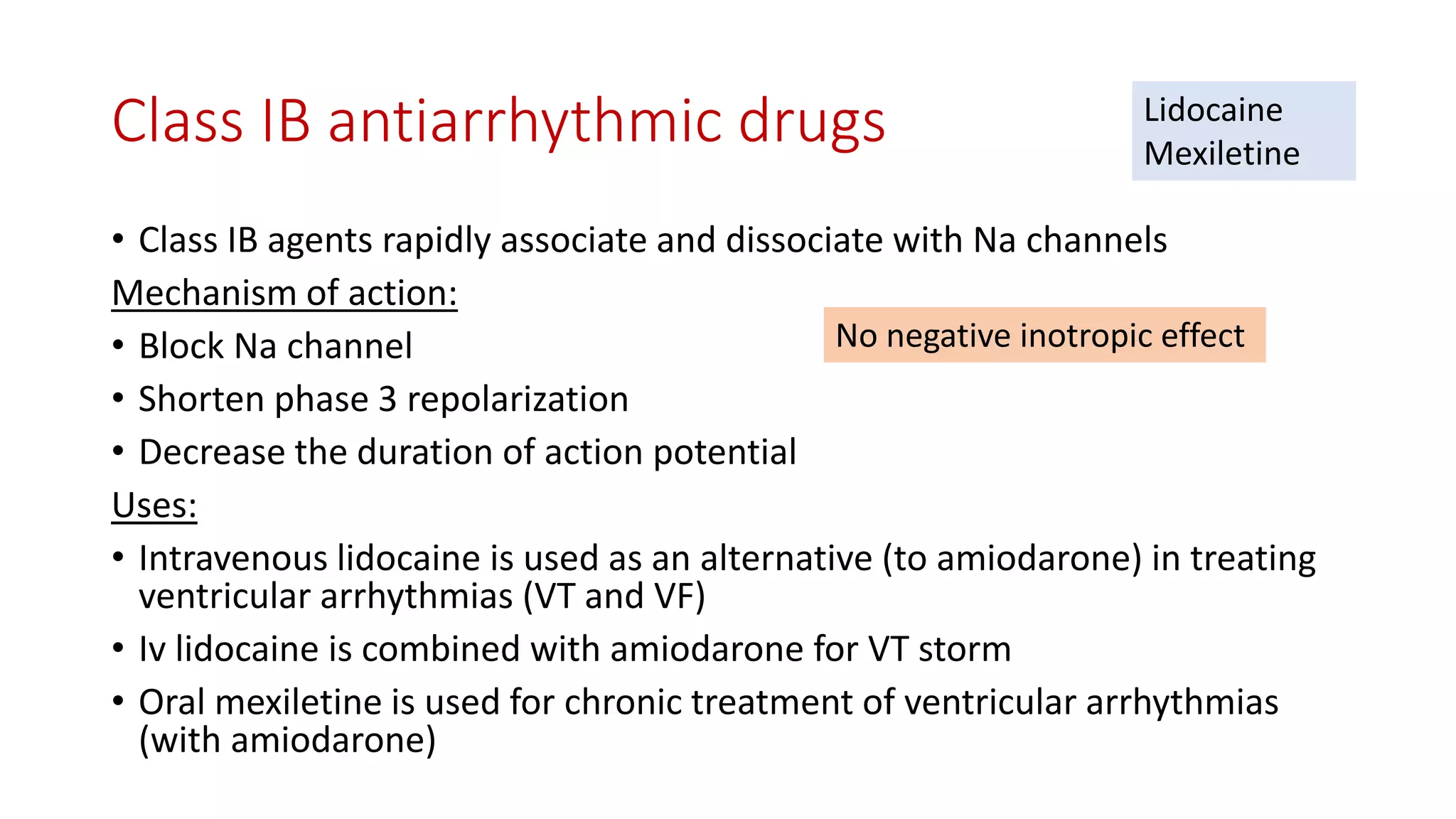 Antiarrhythmics | PPTX