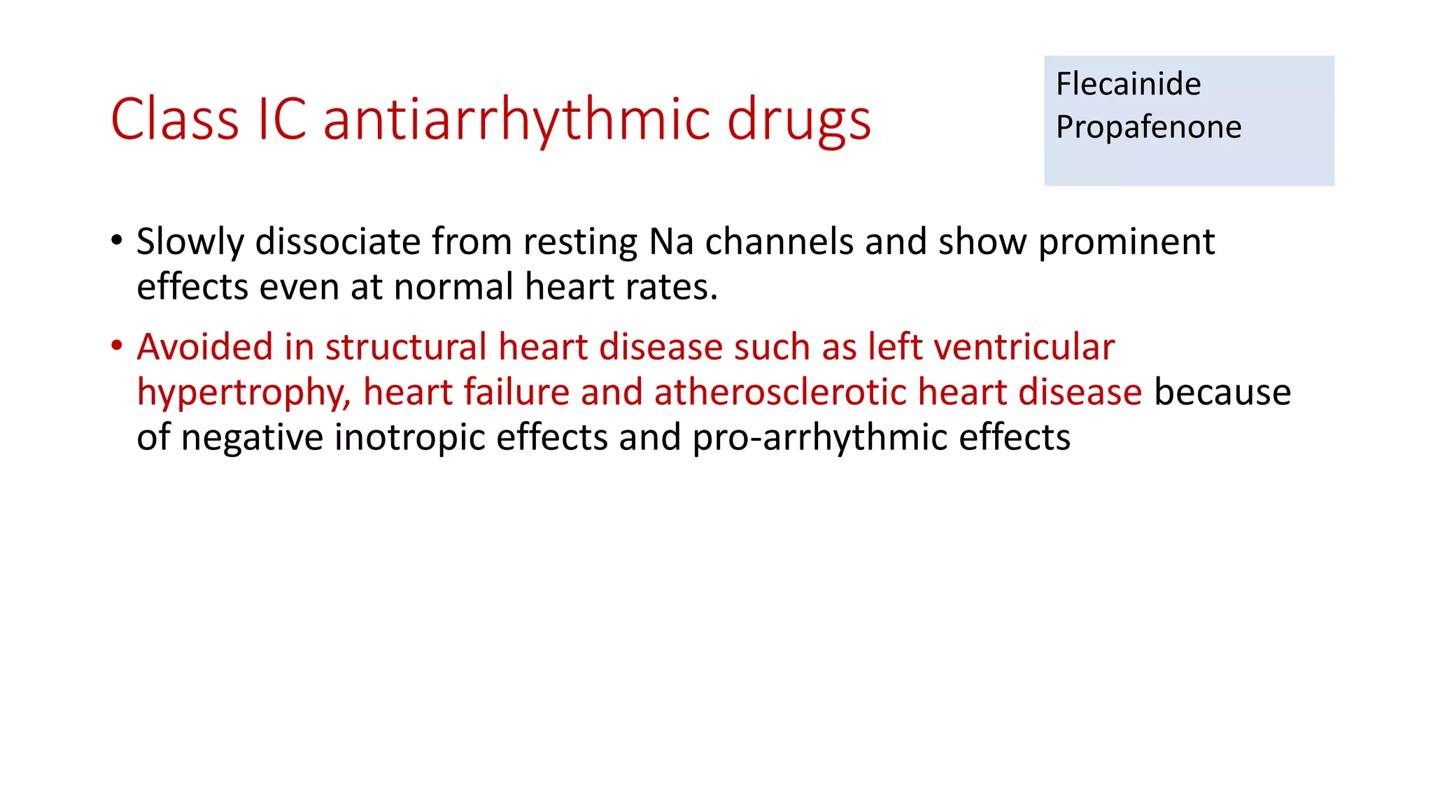 Antiarrhythmics | PPTX